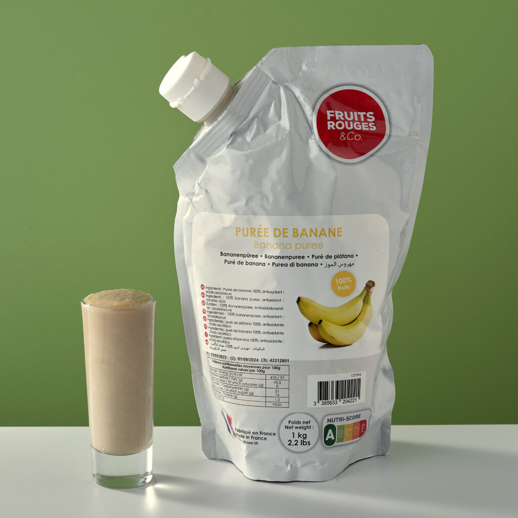 Fruits Rouges & Co Banana Purée - Blackdown Growers